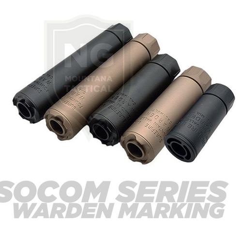 Jual SF SOCOM WARDEN Marking No Flash Hider No QD 14mm CCW - Short Tan ...
