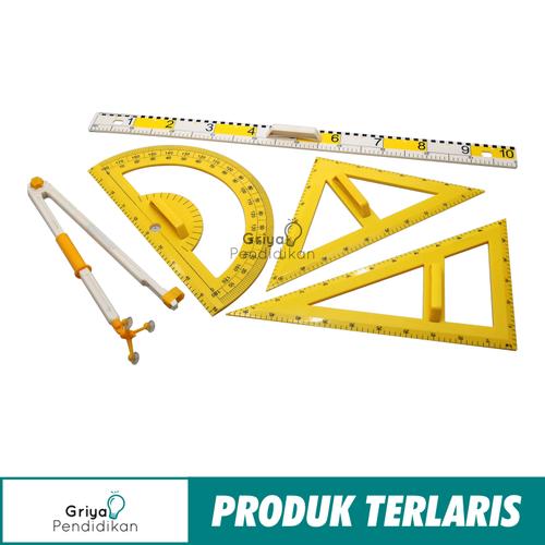 Jual Set Penggaris, Busur, Jangka Besar Untuk Guru - Kota Bandung ...
