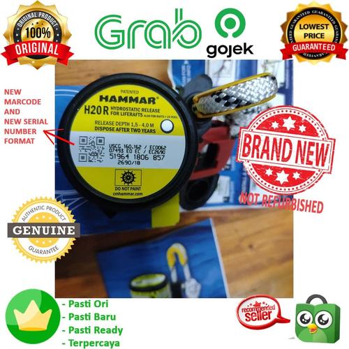 Jual HRU HAMMAR H20 R / H2O UNTUK LIFERAFT ORGINAL MADE IN SWEDEN ...