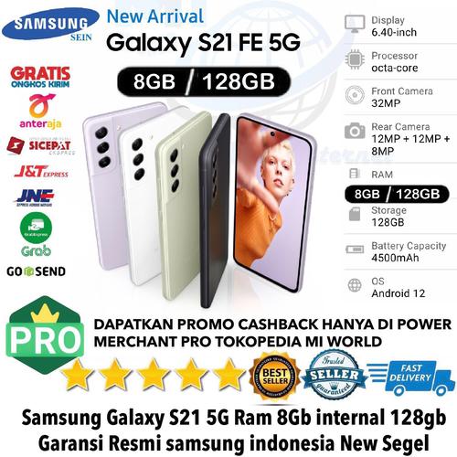 Jual Samsung Galaxy S21 Fe 5G 8gb/128gb S21FE 5G 8/128 SM-G990E NEW ...