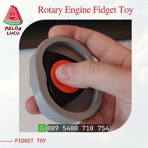 Jual Fidget Toy Rotary Engine Wankel Mazda RX7 RX8 Mainan Stress Relief ...