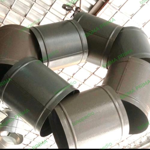 Jual sambungan pipa flexible cerobong 6 in sok sambung flexible ducting ...