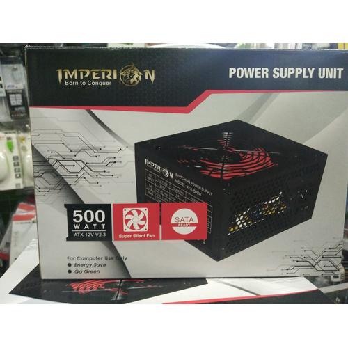 Jual Power suplay power supply unit psu gaming imperion 500 watt ...