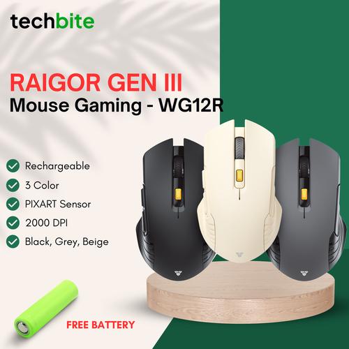 Jual Fantech RAIGOR Gen III WG12R Rechargeable Mouse Wireless Gaming ...
