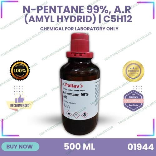 Jual N-PENTANE 99%, A.R (Amyl Hydrid) | C5H12, 500 ml - Kab. Bogor ...