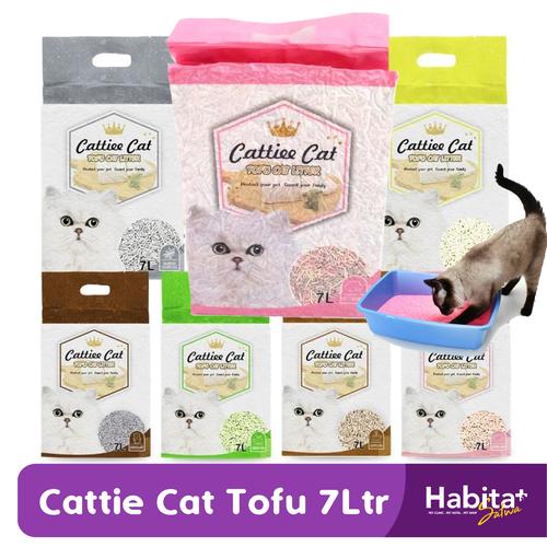 Jual Cattiee Cat 7 Liter Pasir Tofu Soya Litter Kucing Anjing - Cotton ...