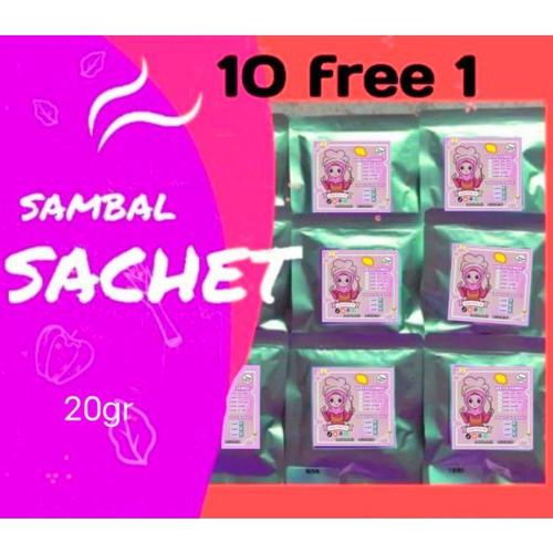 Jual [20 gram] Sambal kemasan sachet/cumi/teri/geprek/terasi/ayam - CUMI SACHET, 20 GRAM - Kota ...