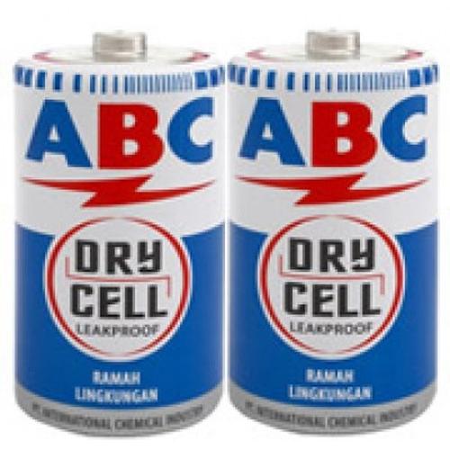 Jual Baterai / Battery / Batre ABC Biru size D type D R20S 1.5V isi 2 ...