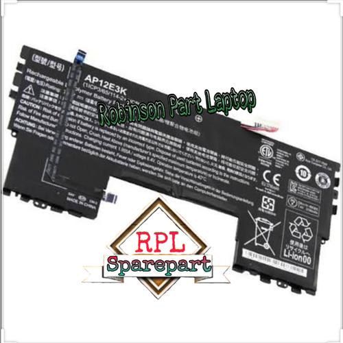 Jual New Baterai Laptop Acer Aspire S7-191 Ap12E3K 4 Cell - Black ...