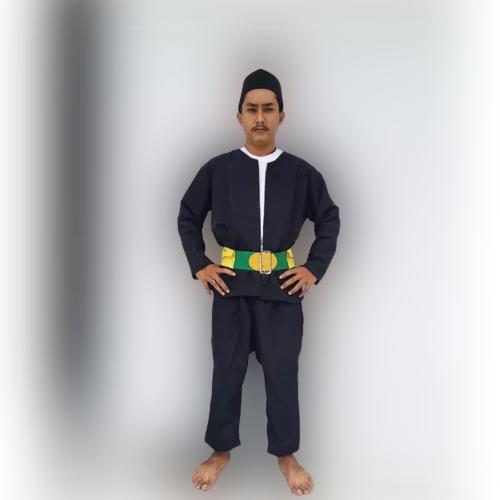 Jual Baju Pangsi Silat Pakaian Tradisioanal Adat Betawi Dewasa (Lengkap ...