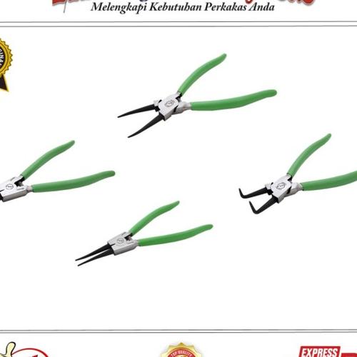 Jual Tekiro Paket Tang Snap Ring 9 Inch LENGKAP Tang Jepit Tang Snap ...