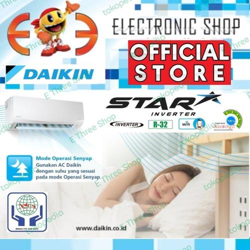 Promo Daikin Ftkc 25 Ac Split 1 Pk Star Inverter R32 - Ftkc25 Cicil 0% 3x - Jakarta Utara - E ...
