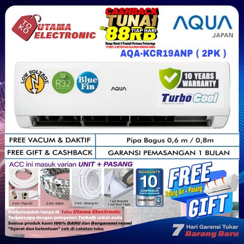 Jual AC AQUA JAPAN 2 PK KCR-19 AHQ TURBO COOL LOW WATT+ INSTALASI ...