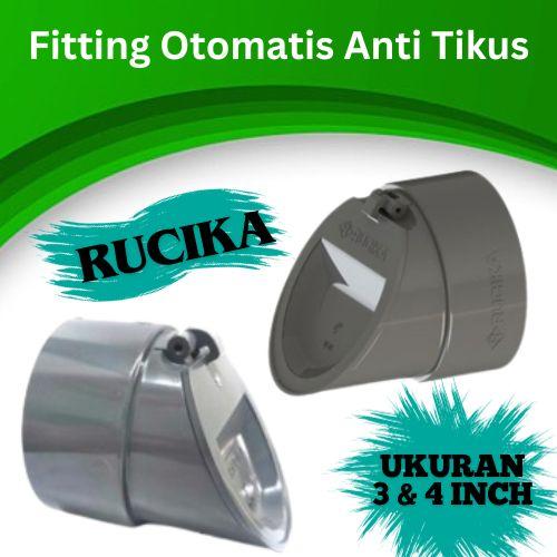 Jual 4inc Penutup Saluran Air RUCIKA Katup Aliran Otomatis Fitting ...