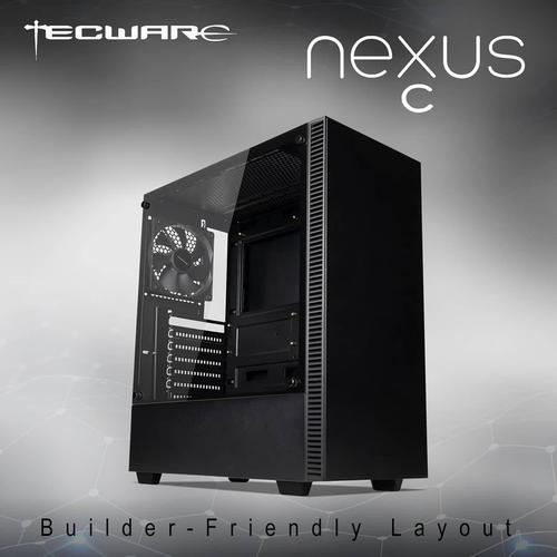 Jual Tecware Nexus C Tempered Glass Mid Tower ATX Case - WHITE - Kota ...