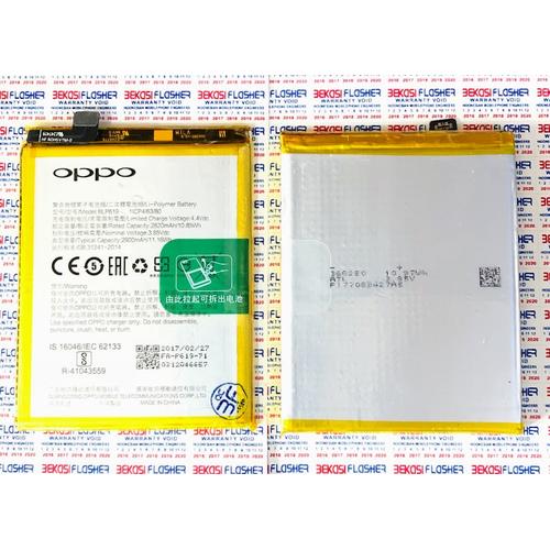 Jual Baterai Oppo A39 Battery A57 BLP619 Original Copotan BLP 619 ...
