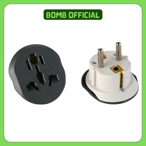 Jual Over Steker Colokan Universal / Sambungan Kaki 3 Adapter 16A -250V ...