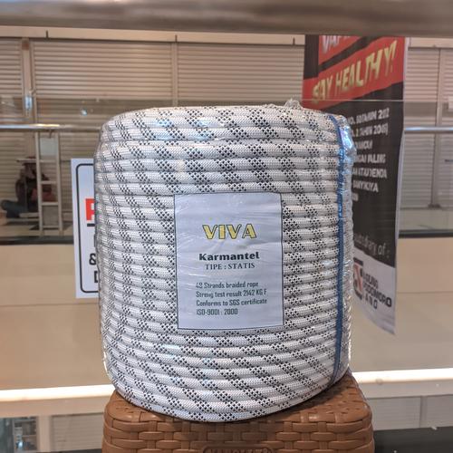 Promo TALI KARMANTEL STATIS ROPES VIVA 10,5 MM x 100 METER - ORIGINAL ...