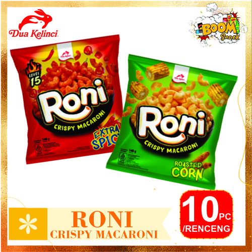 Jual Roni Dua Kelinci Makaroni Krispi Isi 10 pcs - Extra Pedas - Kota ...