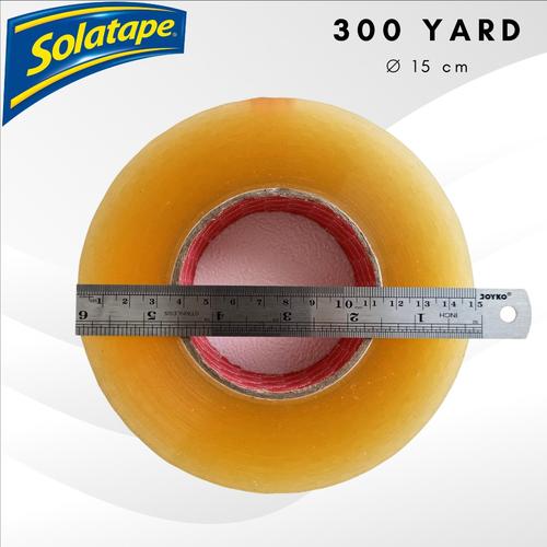 Jual Lakban Jumbo Isolasi SOLATAPE 45MM (2 inch) x 300yard - Bening ...