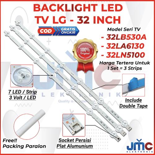 Jual BACKLIGHT TV LED LG 32 INCH 32LB530A 32LA6130 32LN5100-TA.ATIYLJD ...