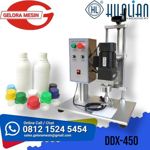 Jual Mesin Capping Press Penutup Botol Ulir Otomatis DDX-450 - Jakarta Barat - Gelora Mesin ...