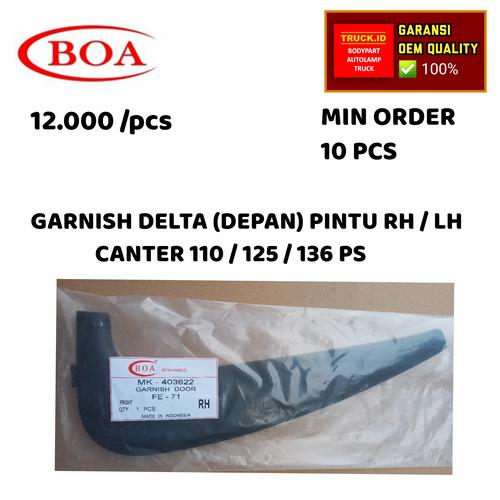 Jual GARNISH DELTA/SASH PINTU CANTER 125/136 RH atau LH - RH, DELTA (DEPAN) - Kab. Bekasi ...