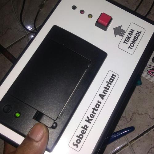 Jual Printer antrian 1 tombol V.2 (dengan display nomor) - Kab. Brebes ...