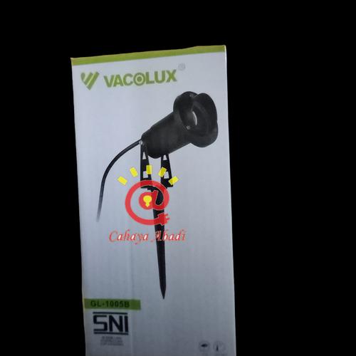 Jual VACOLUX Fitting Lampu Taman MR16 Topi Kosongan / Spike Light ...