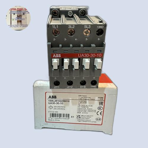 Jual KONTAKTOR CONTACTOR ABB UA30-30-10-80 220V 65A 27.5kvar ORIGINAL ...