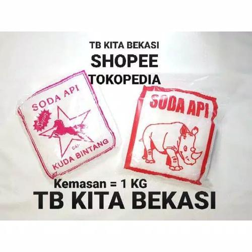 Jual SODA API CAP KUDA BINTANG 1 KG /CAUSTIC SODA CAP KUDA BINTANG 1KG ...