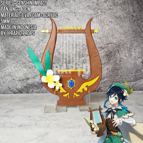 Jual Venti Lyra Genshin Impact For Cosplay Prop - Ready stock - Kab ...
