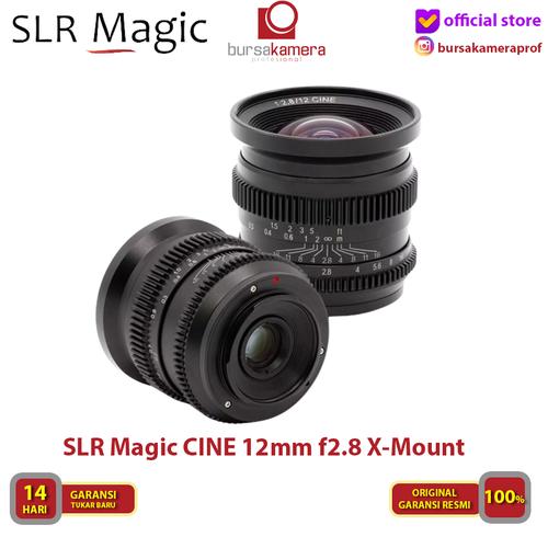 Promo SLR Magic 12mm F2.8 Cine Prime Lens for Fujifilm X Mount Cinema ...