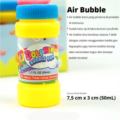 Jual Mainan Refill Air Isi Ulang Botol 50 ml Gelembung Busa Water ...