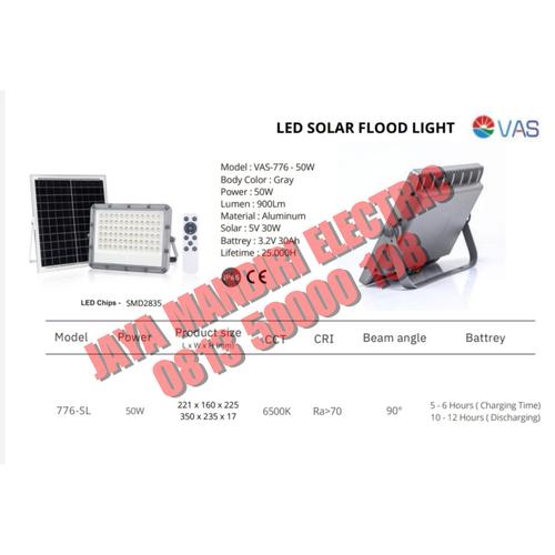 Jual LAMPU SOROT SOLAR LED VAS-776 100WATT VAS SOLAR FLOOD LIGHT 100W WATT - Jakarta Pusat ...