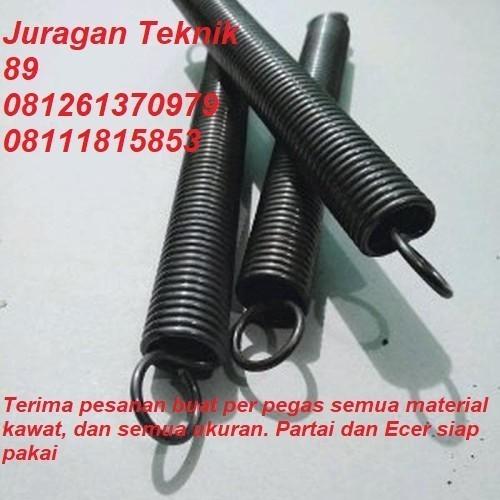 Jual Per / Spring Tarik BAJA kawat 3 mm OD 25 mm L 400 mm - Jakarta ...