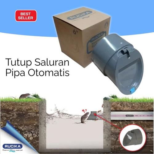 Promo Fitting Katup Pipa Paralon Pembuangan Air Got Otomatis 4 inc ...