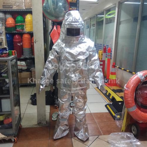 Jual baju tahan api aluminium 1 set / baju pemdam tahan api - Kota ...