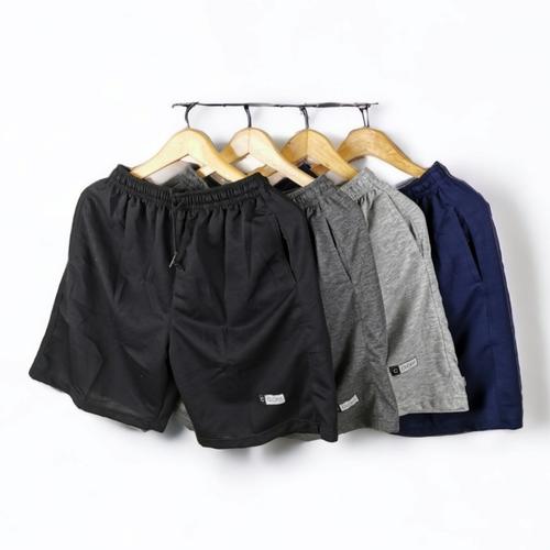 Promo Celana Pendek Pria Kolor Cowok Santai Polos Kaos Baby Terry ...