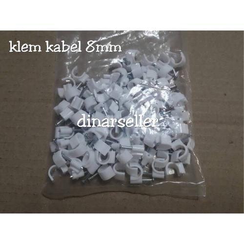 Jual PAKU KLEM / KLEM KABEL 12MM ISI 100 PCS PAKU BETON - Jakarta Barat ...