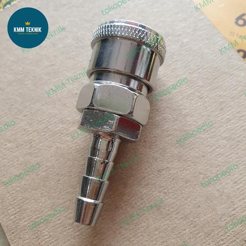 Jual QUICK COUPLER PLUG SH20 COUPLING SELANG 1/4" FITTING CLAMP HOSE SH ...