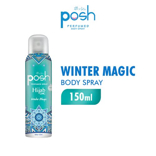 Promo Posh Hijab Chic Perfumed Spray Winter Magic 150Ml - - Wings Official Store | Tokopedia