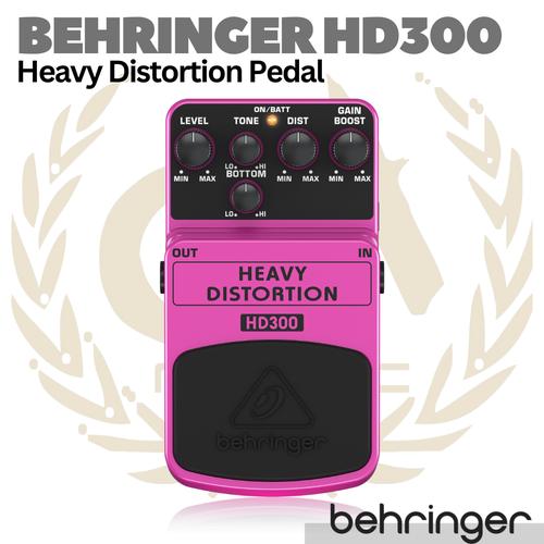 Promo BEHRINGER HD300 Heavy Distortion Pedal Effect | Efek Gitar ...