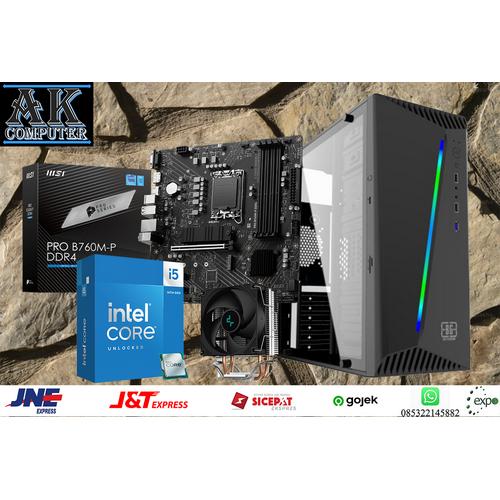 Jual [PC OFFICE RAKITAN] INTEL GEN 14 CORE i5 14600K + RAM 16GB + SSD 256GB - Kota Bandung - AK ...