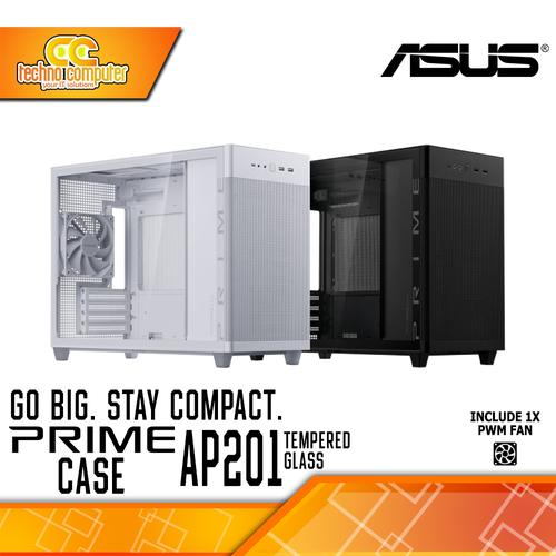 Jual CASING ASUS PRIME AP201 TG - Small Tower mATX Case (Free 1x Fan ...