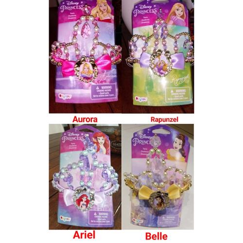 Promo Mahkota Tiara Disney Princess Aurora Belle Rapunzel Bando Anak ...