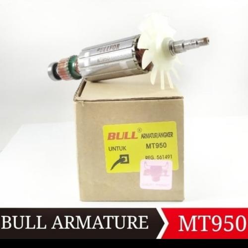 Jual ARMATURE MAKTEC MT950 ANGKER MESIN GERINDA MAKTEC MT 950 BULL ...