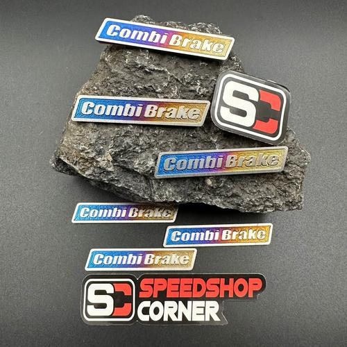Jual Emblem Combi Brake Titanium Grade 5 Original Made in Vietnam ...