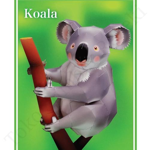 Jual Figure Papercraft Koala Kerajinan DIY Paper Craft Hewan Binatang ...