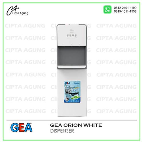 Jual GEA WATER DISPENSER GALON BAWAH ORION WHITE / GEA ORION WHITE ...